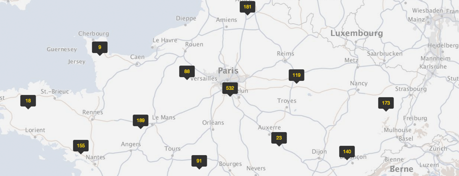 La Sécurité routière publie une carte officielle des radars en France ...